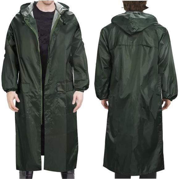 Jackets & Coats | Long Rain Poncho Trench Rain Coats Waterproof Rain Ponchos For Women Men ...